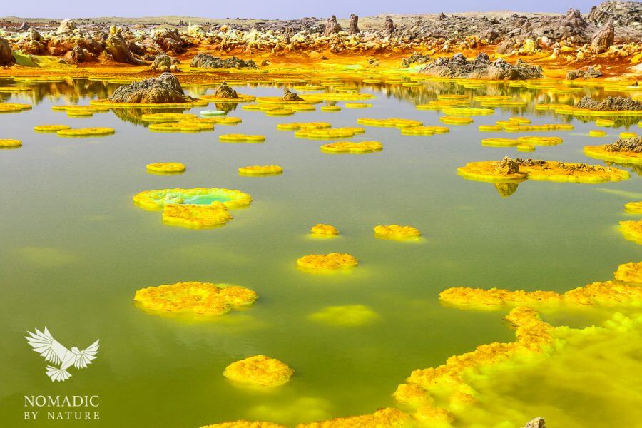 The Candy Colored Hot Springs of Dallol • Nomadic by Nature