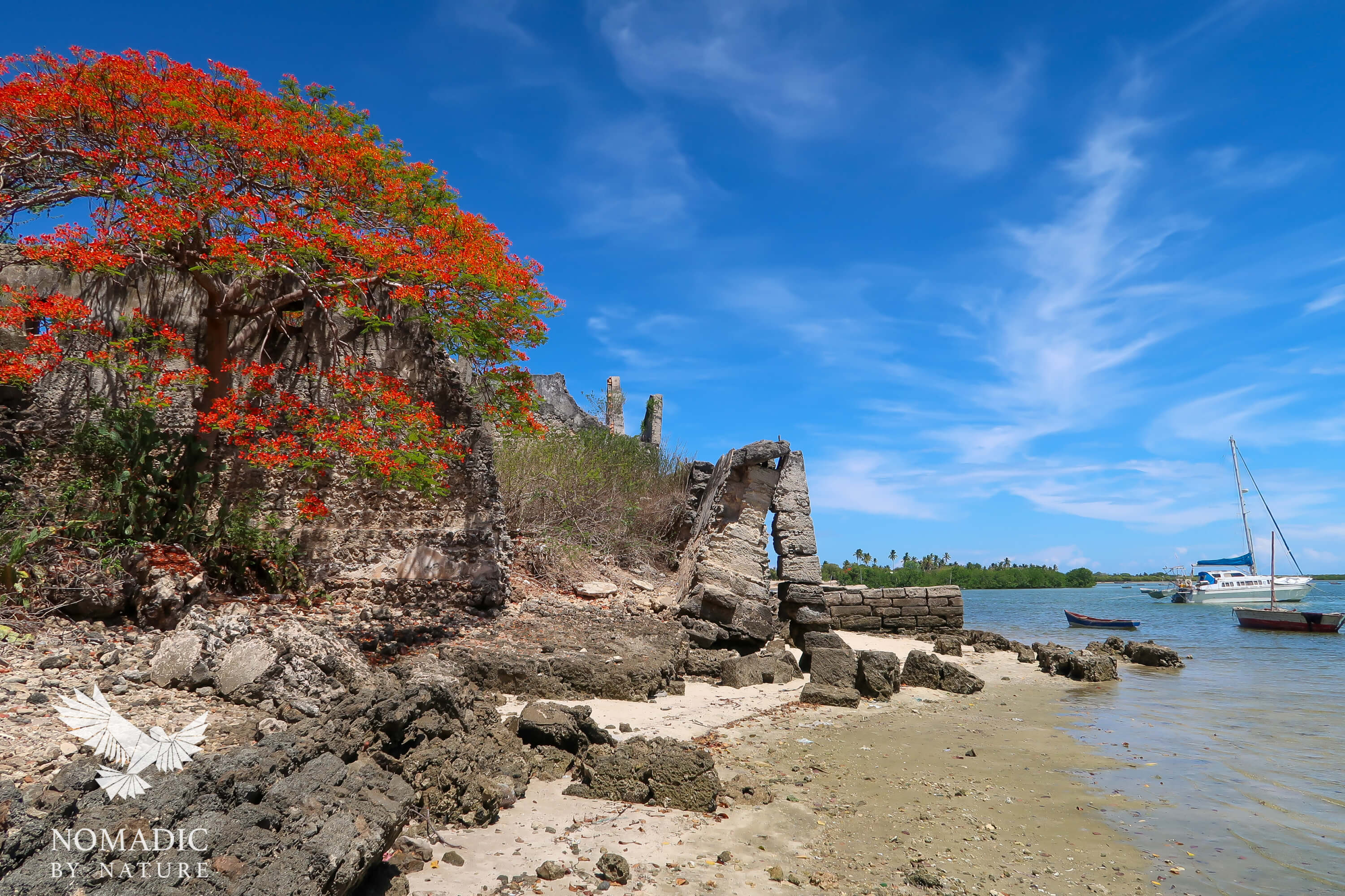 Walking on Water to Ibo Island • Nomadic by Nature